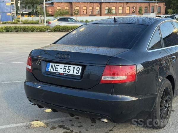 Black Audi A6 2007 in Riga, with an engine capacity of 3.00 L and mileage of 320 thousand km for 3200 €, photo 5 on AUTOMOTO.COM.LV