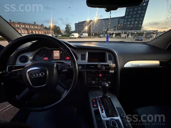 Black Audi A6 2007 in Riga, with an engine capacity of 3.00 L and mileage of 320 thousand km for 3200 €, photo 8 on AUTOMOTO.COM.LV