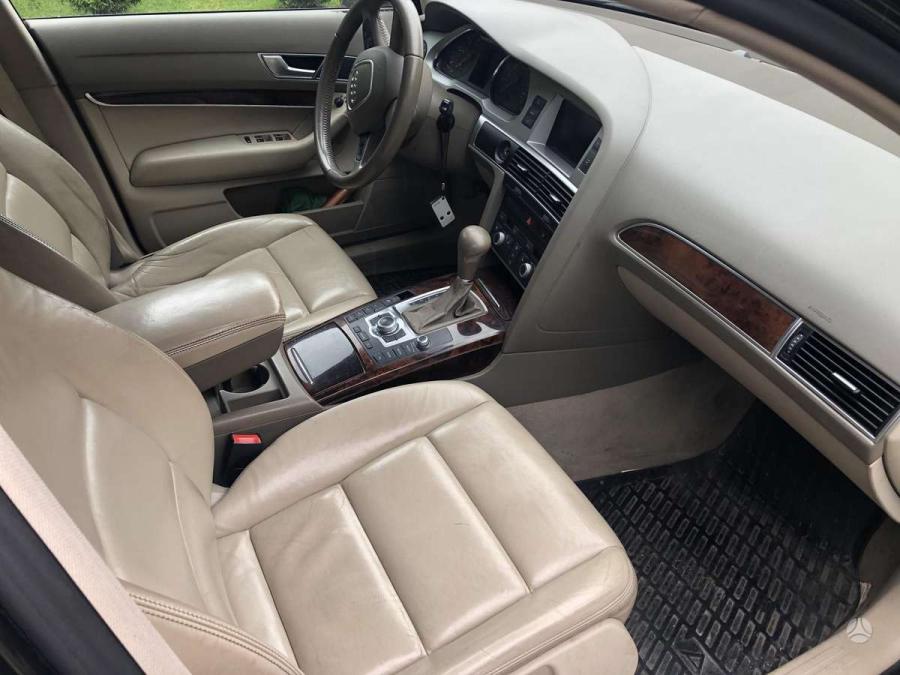 Melns Audi A6 2007 Kauņa, ar dzinēja tilpumu 1.97 L un nobraukumu 335 tūkst. km par 3200 €, foto 7 vietnē AUTOMOTO.COM.LV