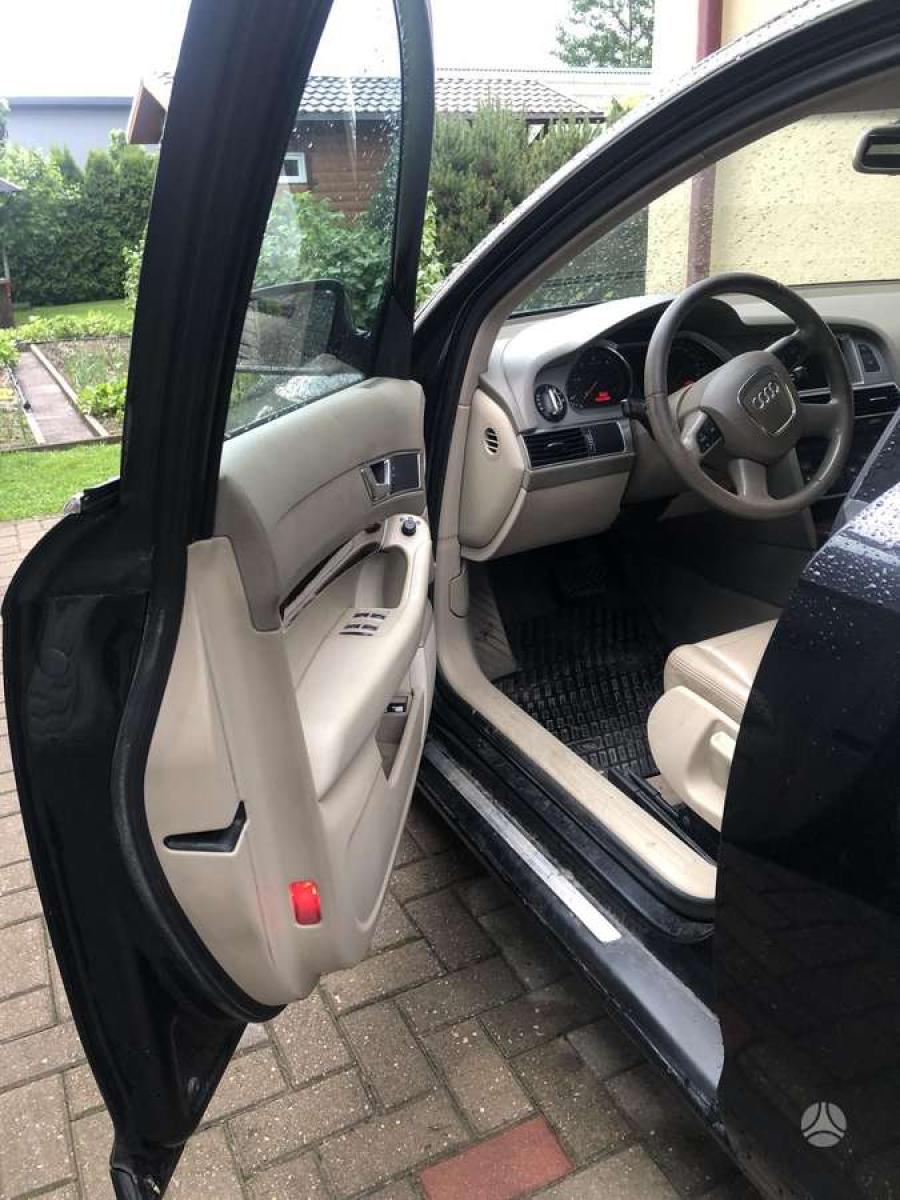 Melns Audi A6 2007 Kauņa, ar dzinēja tilpumu 1.97 L un nobraukumu 335 tūkst. km par 3200 €, foto 9 vietnē AUTOMOTO.COM.LV