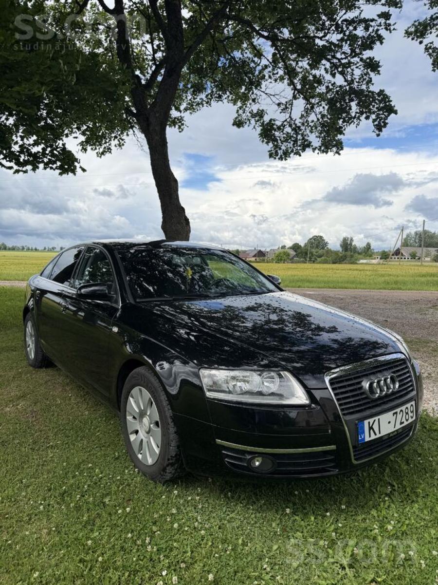 Melns Audi A6 2007 Dobele, ar dzinēja tilpumu 2.00 L un nobraukumu 0 tūkst. km par 3800 €, foto 1 vietnē AUTOMOTO.COM.LV