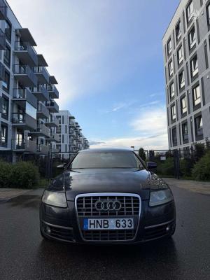 Black Audi A6 2007 in Vilnius, with an engine capacity of 2.97 L and mileage of 475 thousand km for 2700 €, photo 3 on AUTOMOTO.COM.LV
