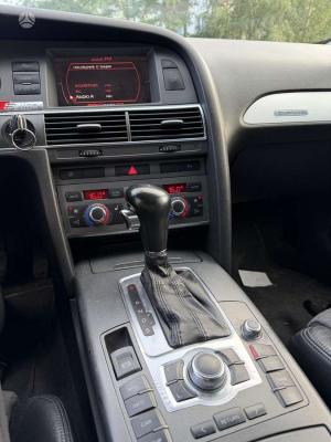 Black Audi A6 2007 in Vilnius, with an engine capacity of 2.97 L and mileage of 475 thousand km for 2700 €, photo 15 on AUTOMOTO.COM.LV