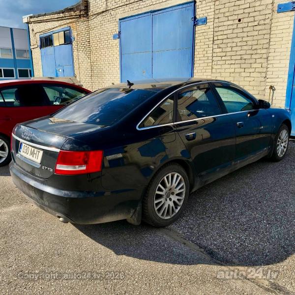 Melns Audi A6 2007 Tartu, ar dzinēja tilpumu 2.70 L un nobraukumu 476 tūkst. km par 2500 €, foto 1 vietnē AUTOMOTO.COM.LV