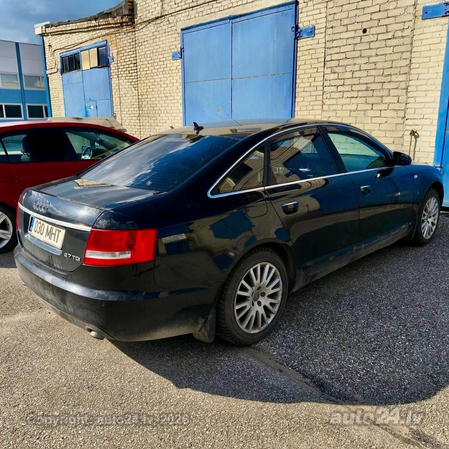 Черный Ауди А6 2007 в Тарту, объемом двигателя 2.70 л и пробегом 476 тыс. км за 2500 €, фото 1 на AUTOMOTO.COM.LV