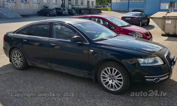 Melns Audi A6 2007 Tartu, ar dzinēja tilpumu 2.70 L un nobraukumu 476 tūkst. km par 2500 €, foto 3 vietnē AUTOMOTO.COM.LV