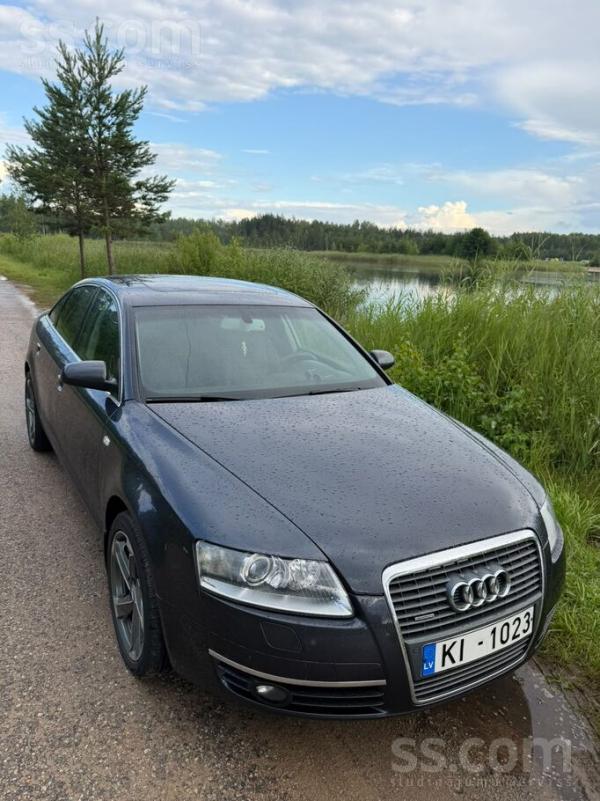 Melns Audi A6 2007 Valmiera, ar dzinēja tilpumu 3.00 L un nobraukumu 363 tūkst. km par 5700 €, foto 1 vietnē AUTOMOTO.COM.LV