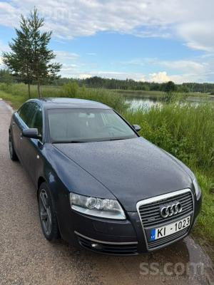 Melns Audi A6 2007 Valmiera, ar dzinēja tilpumu 3.00 L un nobraukumu 363 tūkst. km par 5700 €, foto  vietnē AUTOMOTO.COM.LV