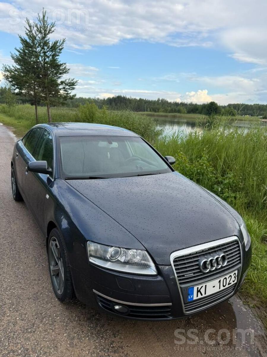 Melns Audi A6 2007 Valmiera, ar dzinēja tilpumu 3.00 L un nobraukumu 363 tūkst. km par 5700 €, foto 1 vietnē AUTOMOTO.COM.LV