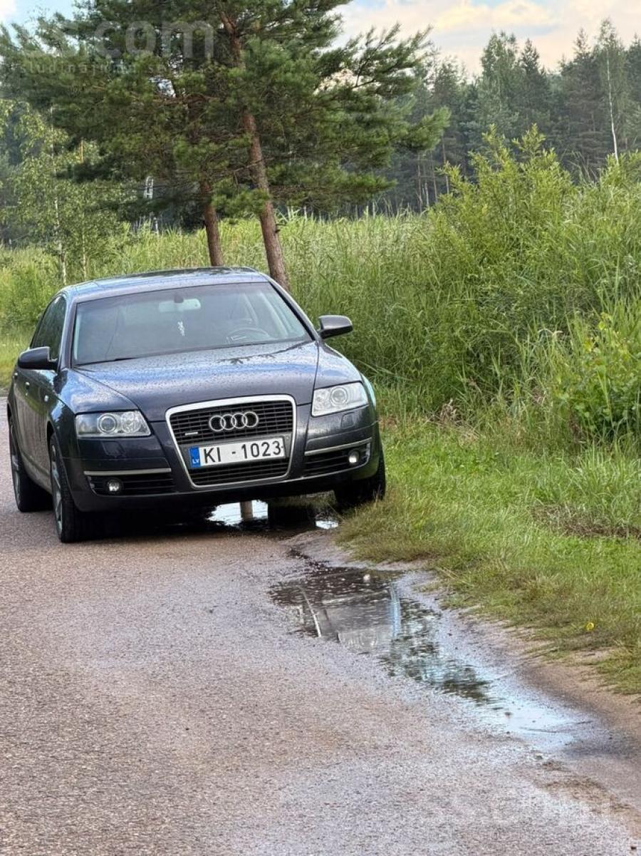 Melns Audi A6 2007 Valmiera, ar dzinēja tilpumu 3.00 L un nobraukumu 363 tūkst. km par 5700 €, foto 3 vietnē AUTOMOTO.COM.LV
