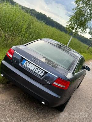 Melns Audi A6 2007 Valmiera, ar dzinēja tilpumu 3.00 L un nobraukumu 363 tūkst. km par 5700 €, foto 4 vietnē AUTOMOTO.COM.LV