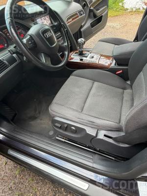 Melns Audi A6 2007 Valmiera, ar dzinēja tilpumu 3.00 L un nobraukumu 363 tūkst. km par 5700 €, foto 6 vietnē AUTOMOTO.COM.LV