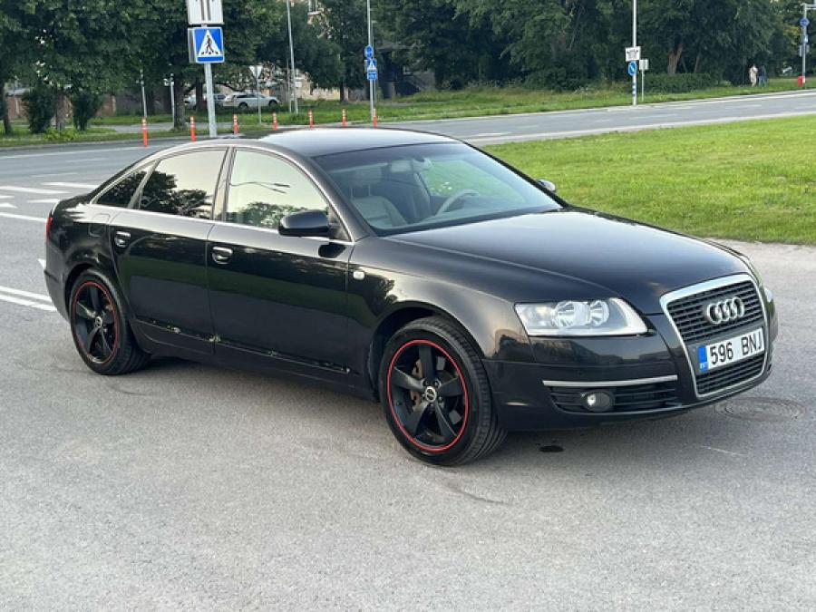 Черный Ауди А6 2007 в Нарва, объемом двигателя 2.70 л и пробегом 365 тыс. км за 1699 €, фото 3 на AUTOMOTO.COM.LV