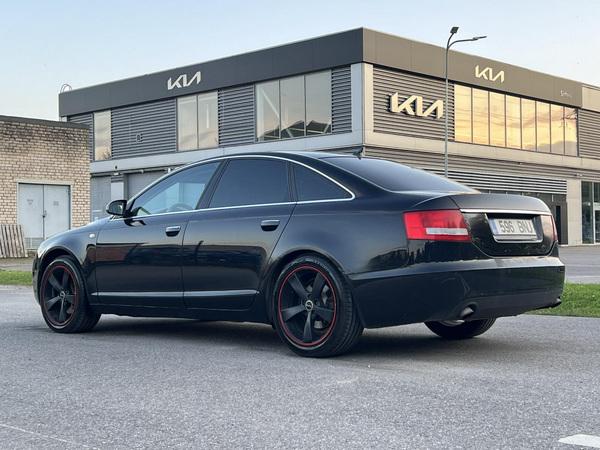 Black Audi A6 2007 in Narva, with an engine capacity of 2.70 L and mileage of 365 thousand km for 1699 €, photo 6 on AUTOMOTO.COM.LV