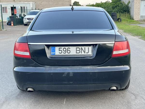 Black Audi A6 2007 in Narva, with an engine capacity of 2.70 L and mileage of 365 thousand km for 1699 €, photo 8 on AUTOMOTO.COM.LV