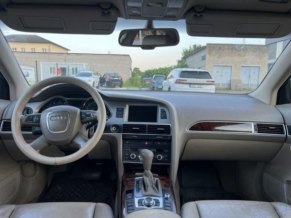 Black Audi A6 2007 in Narva, with an engine capacity of 2.70 L and mileage of 365 thousand km for 1699 €, photo 9 on AUTOMOTO.COM.LV