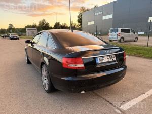 Black Audi A6 2007 in Riga, with an engine capacity of 3.00 L and mileage of 306 thousand km for 3000 €, photo 5 on AUTOMOTO.COM.LV