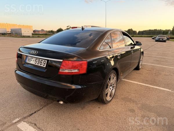 Черный Ауди А6 2007 в Рига, объемом двигателя 3.00 л и пробегом 306 тыс. км за 3000 €, фото 5 на AUTOMOTO.COM.LV