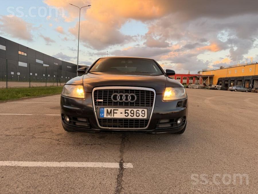 Black Audi A6 2007 in Riga, with an engine capacity of 3.00 L and mileage of 306 thousand km for 3000 €, photo 9 on AUTOMOTO.COM.LV