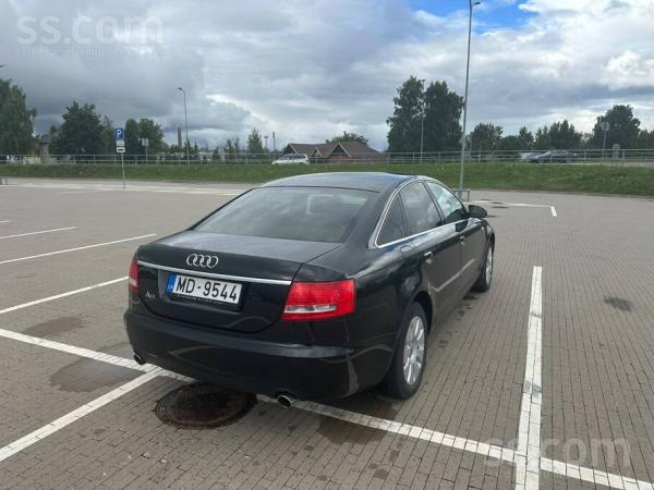 Black Audi A6 2007 in Rezekne, with an engine capacity of 2.40 L and mileage of 248 thousand km for 3500 €, photo 2 on AUTOMOTO.COM.LV