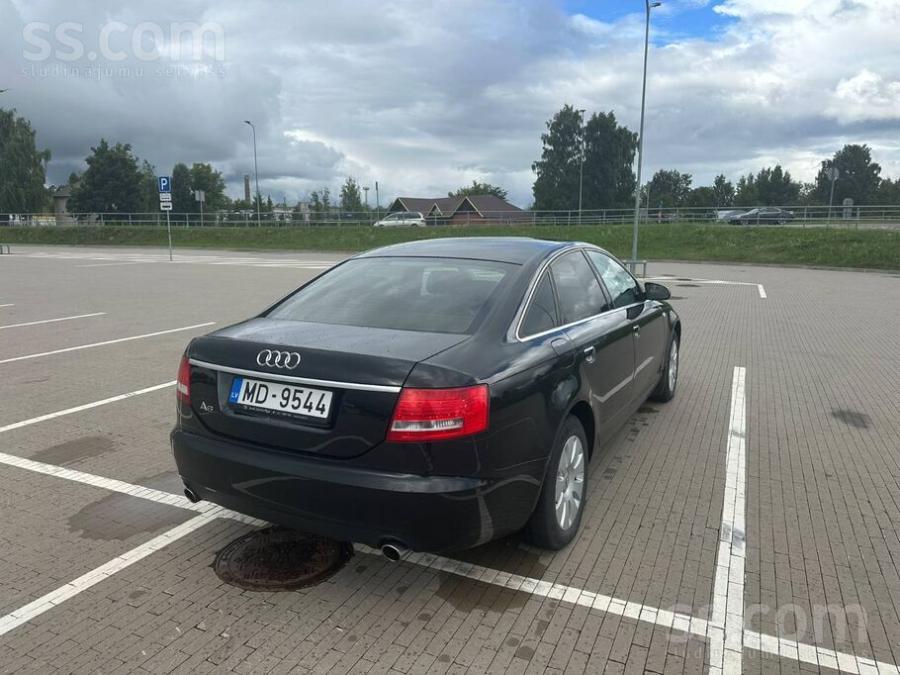 Black Audi A6 2007 in Rezekne, with an engine capacity of 2.40 L and mileage of 248 thousand km for 3500 €, photo 3 on AUTOMOTO.COM.LV