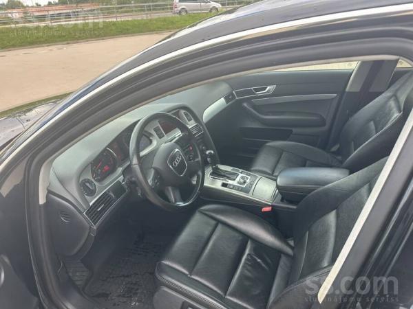 Black Audi A6 2007 in Rezekne, with an engine capacity of 2.40 L and mileage of 248 thousand km for 3500 €, photo 3 on AUTOMOTO.COM.LV