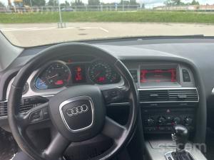 Black Audi A6 2007 in Rezekne, with an engine capacity of 2.40 L and mileage of 248 thousand km for 3500 €, photo 5 on AUTOMOTO.COM.LV