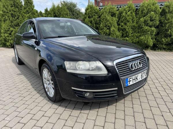 Black Audi A6 2007 in Kretinga, with an engine capacity of 1.97 L and mileage of 283 thousand km for 3495 €, photo 2 on AUTOMOTO.COM.LV