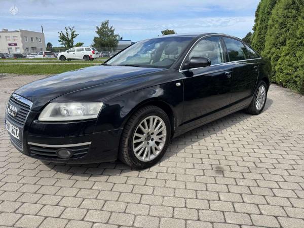 Black Audi A6 2007 in Kretinga, with an engine capacity of 1.97 L and mileage of 283 thousand km for 3495 €, photo 5 on AUTOMOTO.COM.LV