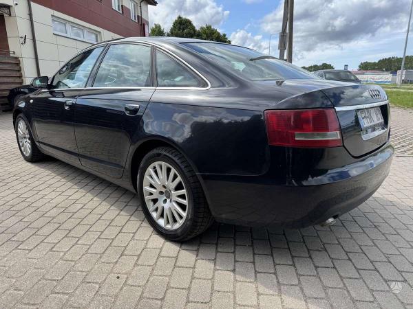 Black Audi A6 2007 in Kretinga, with an engine capacity of 1.97 L and mileage of 283 thousand km for 3495 €, photo 6 on AUTOMOTO.COM.LV