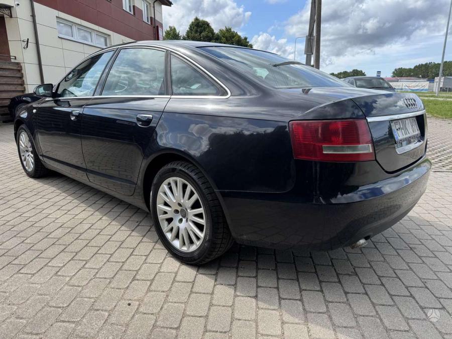 Black Audi A6 2007 in Kretinga, with an engine capacity of 1.97 L and mileage of 283 thousand km for 3495 €, photo 7 on AUTOMOTO.COM.LV