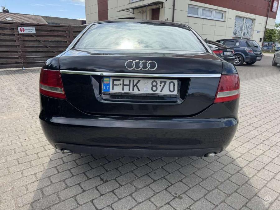 Black Audi A6 2007 in Kretinga, with an engine capacity of 1.97 L and mileage of 283 thousand km for 3495 €, photo 9 on AUTOMOTO.COM.LV