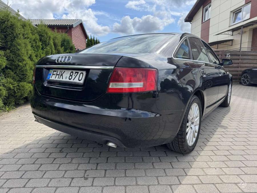 Black Audi A6 2007 in Kretinga, with an engine capacity of 1.97 L and mileage of 283 thousand km for 3495 €, photo 10 on AUTOMOTO.COM.LV