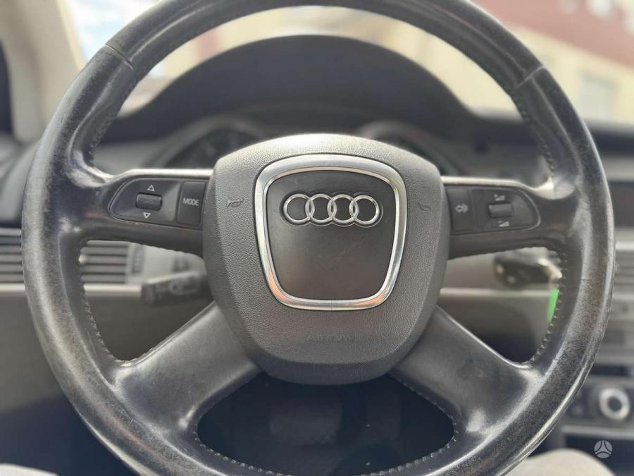 Black Audi A6 2007 in Kretinga, with an engine capacity of 1.97 L and mileage of 283 thousand km for 3495 €, photo 17 on AUTOMOTO.COM.LV