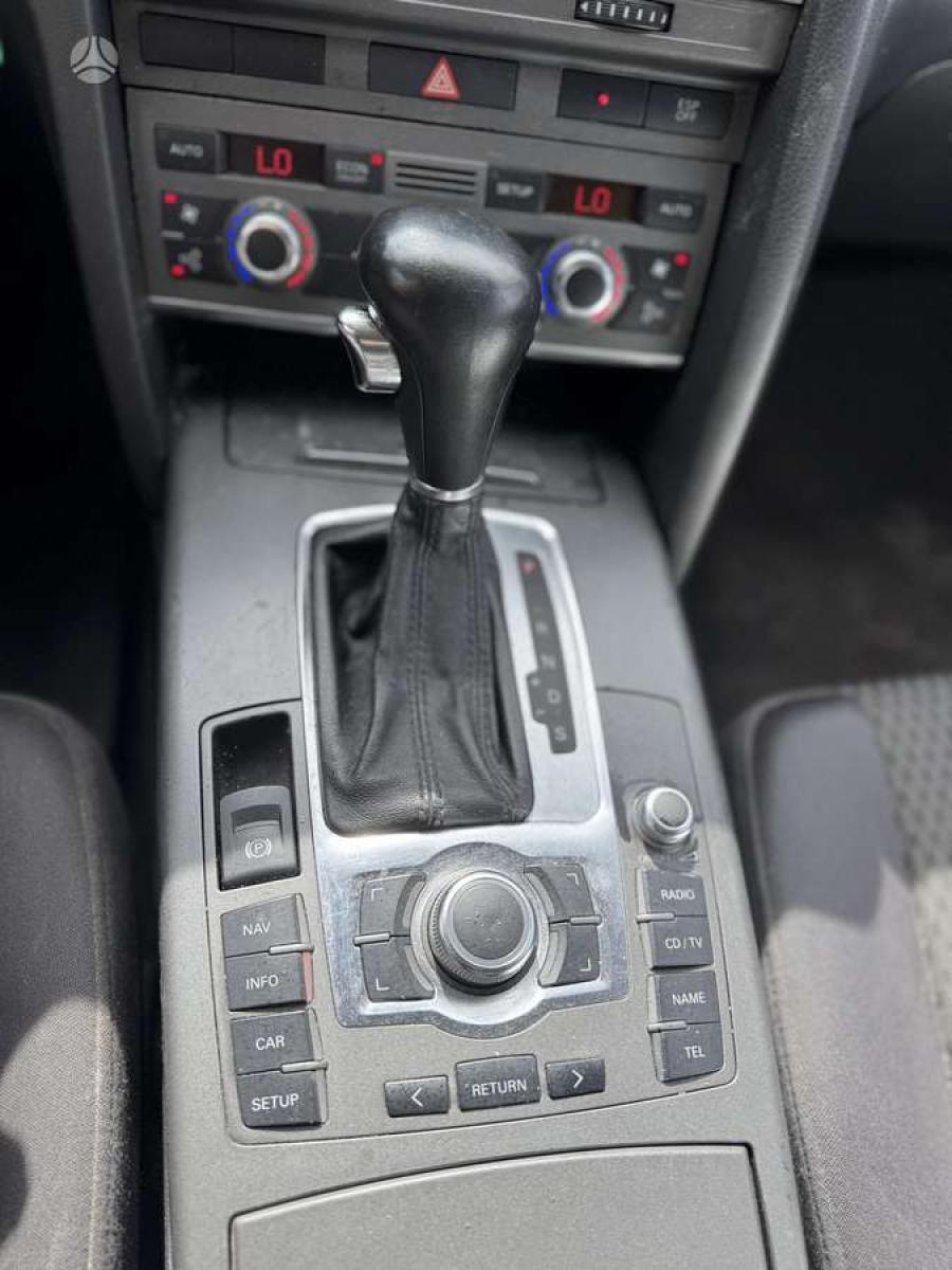 Black Audi A6 2007 in Kretinga, with an engine capacity of 1.97 L and mileage of 283 thousand km for 3495 €, photo 21 on AUTOMOTO.COM.LV