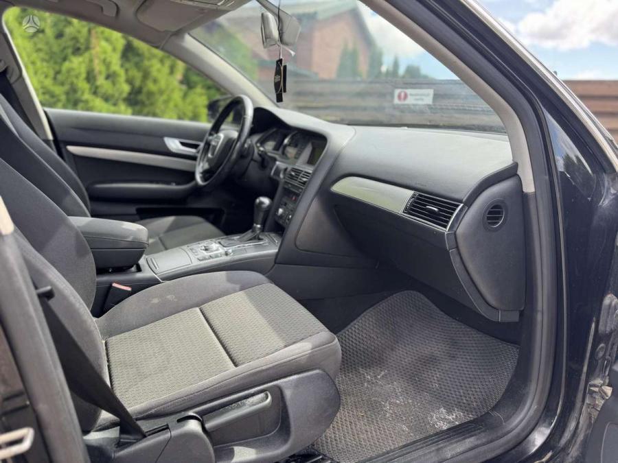 Black Audi A6 2007 in Kretinga, with an engine capacity of 1.97 L and mileage of 283 thousand km for 3495 €, photo 23 on AUTOMOTO.COM.LV