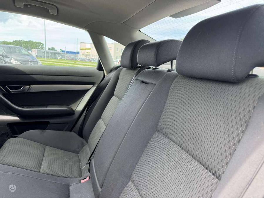 Black Audi A6 2007 in Kretinga, with an engine capacity of 1.97 L and mileage of 283 thousand km for 3495 €, photo 25 on AUTOMOTO.COM.LV