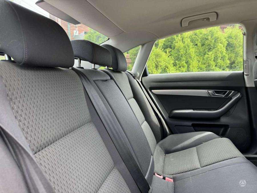 Black Audi A6 2007 in Kretinga, with an engine capacity of 1.97 L and mileage of 283 thousand km for 3495 €, photo 27 on AUTOMOTO.COM.LV