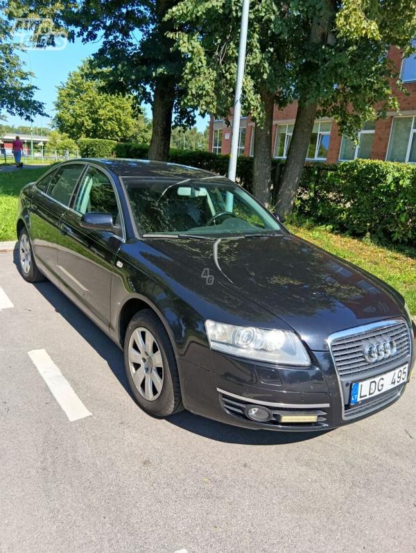Melns Audi A6 2007 Klaipėda, ar dzinēja tilpumu 2.70 L un nobraukumu 237 tūkst. km par 3400 €, foto 2 vietnē AUTOMOTO.COM.LV