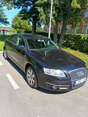 Black Audi A6 2007 in Klaipeda, with an engine capacity of 2.70 L and mileage of 237 thousand km for 3400 €, photo 3 on AUTOMOTO.COM.LV