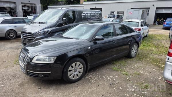 Melns Audi A6 2007 Rīga, ar dzinēja tilpumu 2.40 L un nobraukumu 317 tūkst. km par 700 €, foto 1 vietnē AUTOMOTO.COM.LV
