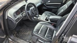 Black Audi A6 2007 in Riga, with an engine capacity of 2.40 L and mileage of 317 thousand km for 700 €, photo 5 on AUTOMOTO.COM.LV