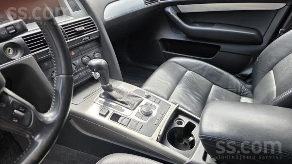 Melns Audi A6 2007 Rīga, ar dzinēja tilpumu 2.40 L un nobraukumu 317 tūkst. km par 700 €, foto 5 vietnē AUTOMOTO.COM.LV