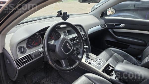 Melns Audi A6 2007 Rīga, ar dzinēja tilpumu 2.40 L un nobraukumu 317 tūkst. km par 700 €, foto 8 vietnē AUTOMOTO.COM.LV