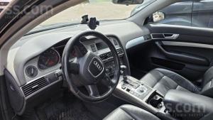 Black Audi A6 2007 in Riga, with an engine capacity of 2.40 L and mileage of 317 thousand km for 700 €, photo 9 on AUTOMOTO.COM.LV