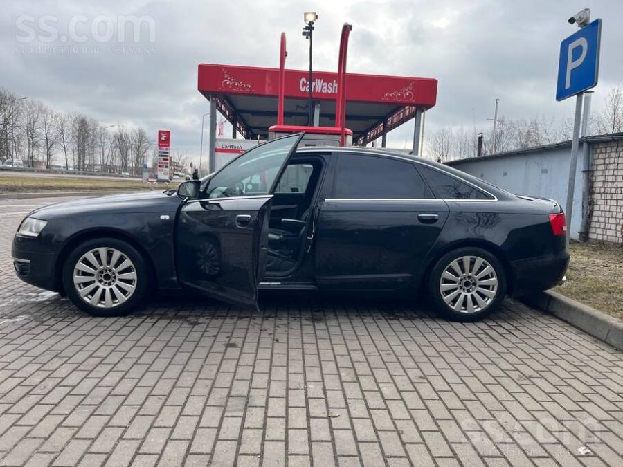 Melns Audi A6 2007 Rīga, ar dzinēja tilpumu 3.00 L un nobraukumu 317 tūkst. km par 3500 €, foto 3 vietnē AUTOMOTO.COM.LV