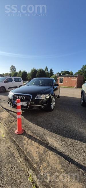Melns Audi A6 2007 Cēsis, ar dzinēja tilpumu 3.00 L un nobraukumu 309 tūkst. km par 4000 €, foto 1 vietnē AUTOMOTO.COM.LV