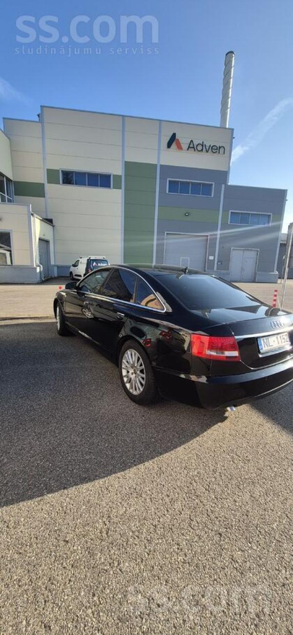 Melns Audi A6 2007 Cēsis, ar dzinēja tilpumu 3.00 L un nobraukumu 309 tūkst. km par 4000 €, foto 2 vietnē AUTOMOTO.COM.LV
