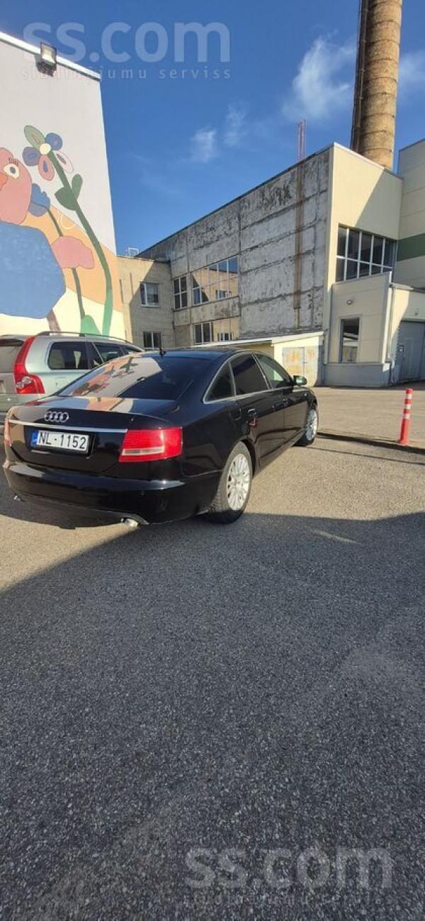 Melns Audi A6 2007 Cēsis, ar dzinēja tilpumu 3.00 L un nobraukumu 309 tūkst. km par 4000 €, foto 3 vietnē AUTOMOTO.COM.LV
