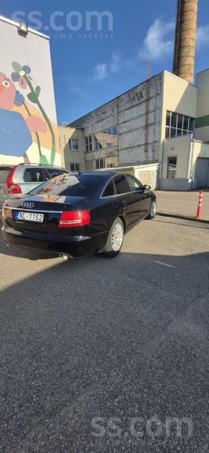 Melns Audi A6 2007 Cēsis, ar dzinēja tilpumu 3.00 L un nobraukumu 309 tūkst. km par 4000 €, foto 4 vietnē AUTOMOTO.COM.LV
